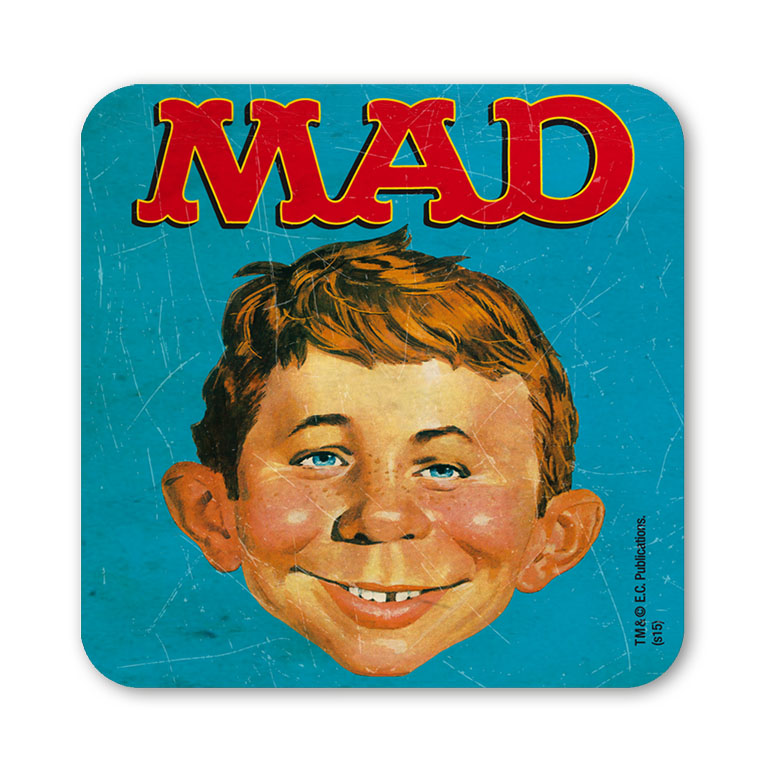 Alfred E. Neumann - Mad Magazin - Untersetzer MAD - ALFRED E. NEUMANN ...