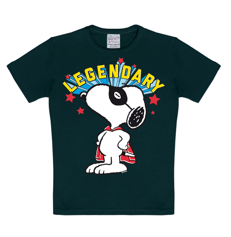 Peanuts - Snoopy - Legendary - T-Shirt Print - Kinder | logoshirt-shop.de