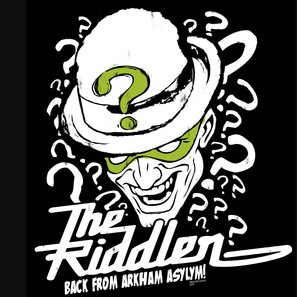 Batman - The Riddler - DC Comics - T-Shirt Print - Herren | logoshirt ...