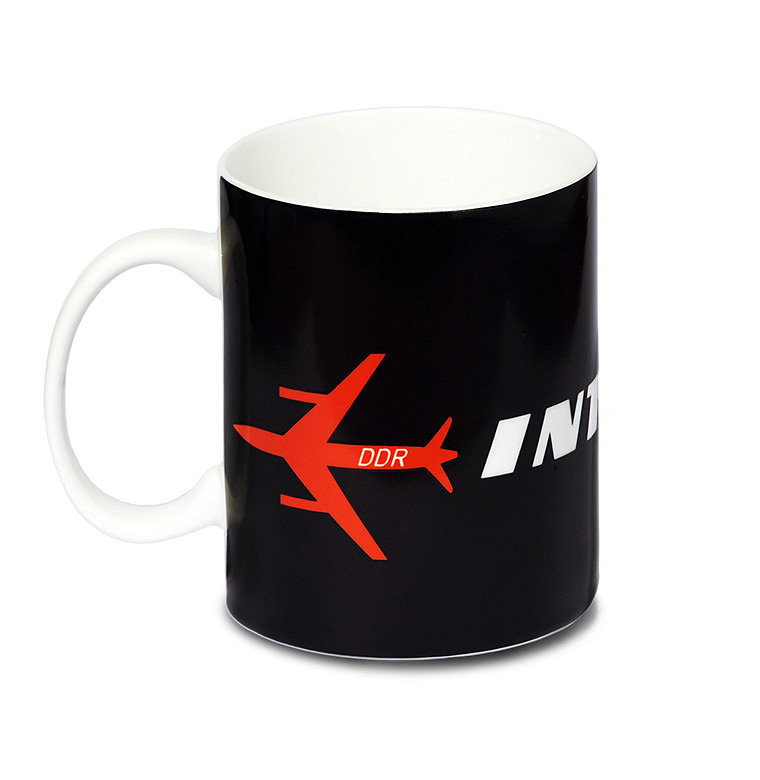 Interflug DDR - Logo - Kaffeetasse | logoshirt-shop.de