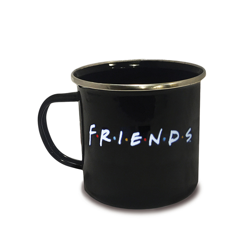 Friends - Central Perk & Logo - Emaille - Tasse | logoshirt-shop.de