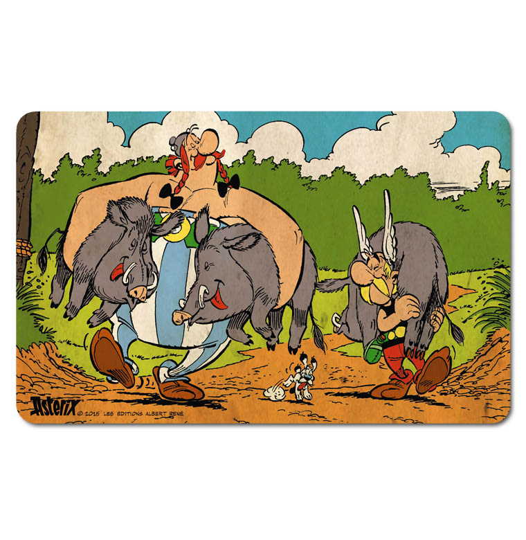 Asterix & Obelix - 4er Set - Frühstücksbrettchen - Retro | logoshirt ...